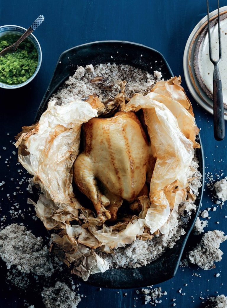 HAKKA SALT-BAKED CHICKEN - Cuisine Magazine - From New Zealand to the World
