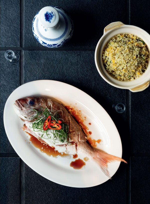STEAMED FISH WITH SOY SAUCE, GINGER, & SPRING ONION - Cuisine Magazine ...