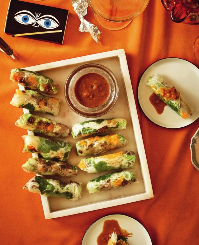 DUCK & GRAPEFRUIT RICE PAPER ROLLS - Cuisine Magazine - From New ...