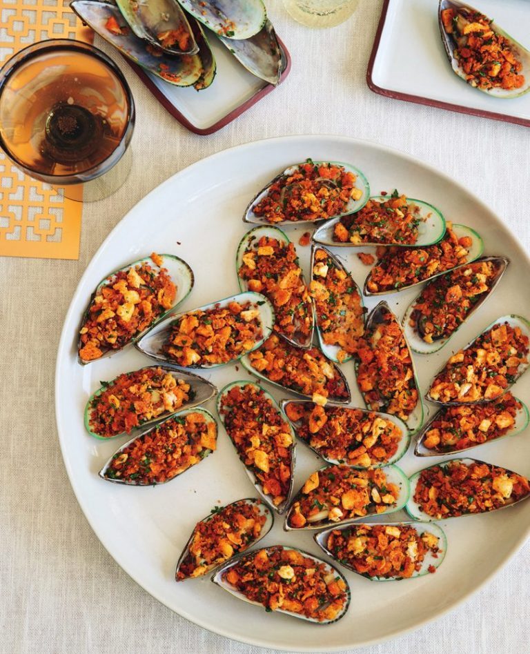 GRILLED MUSSELS WITH ‘NDUJA CRUMBS - Cuisine Magazine - From New ...