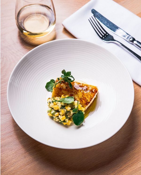 ROASTED HĀPUKU WITH SWEETCORN SUCCOTASH - Cuisine Magazine - From New ...