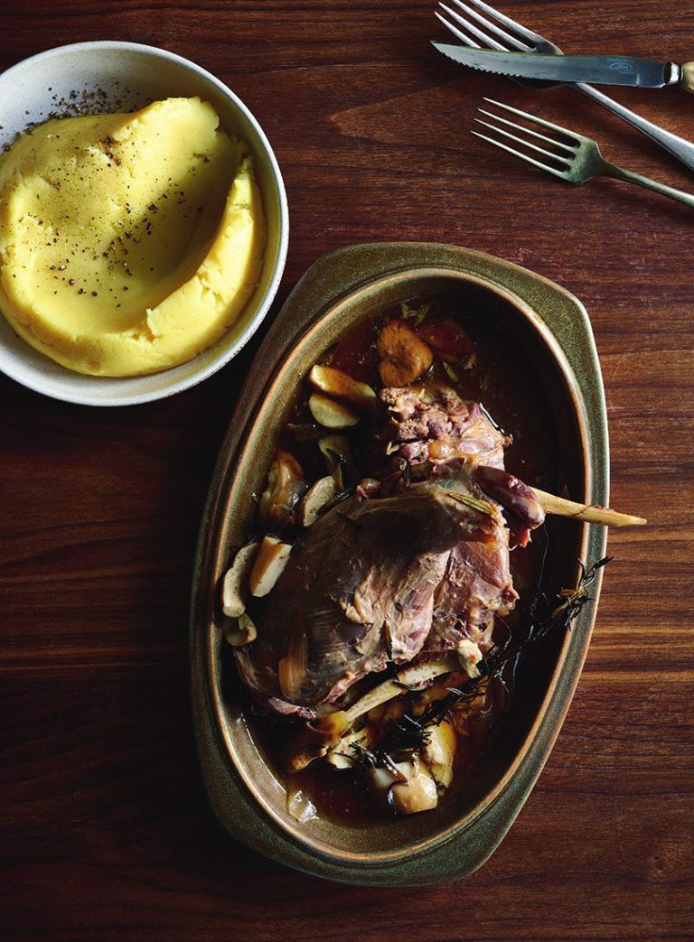 Braised Hare Leg With Ale & Porcini - Cuisine Magazine - From New ...