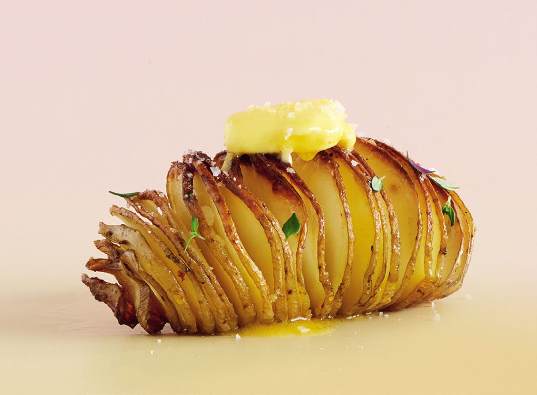 Hasselback Potatoes - Cuisine Magazine - From New Zealand to the World