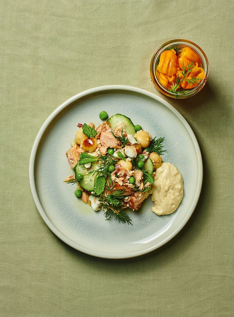 Smoked Kingfish Salad - Cuisine Magazine - From New Zealand to the World