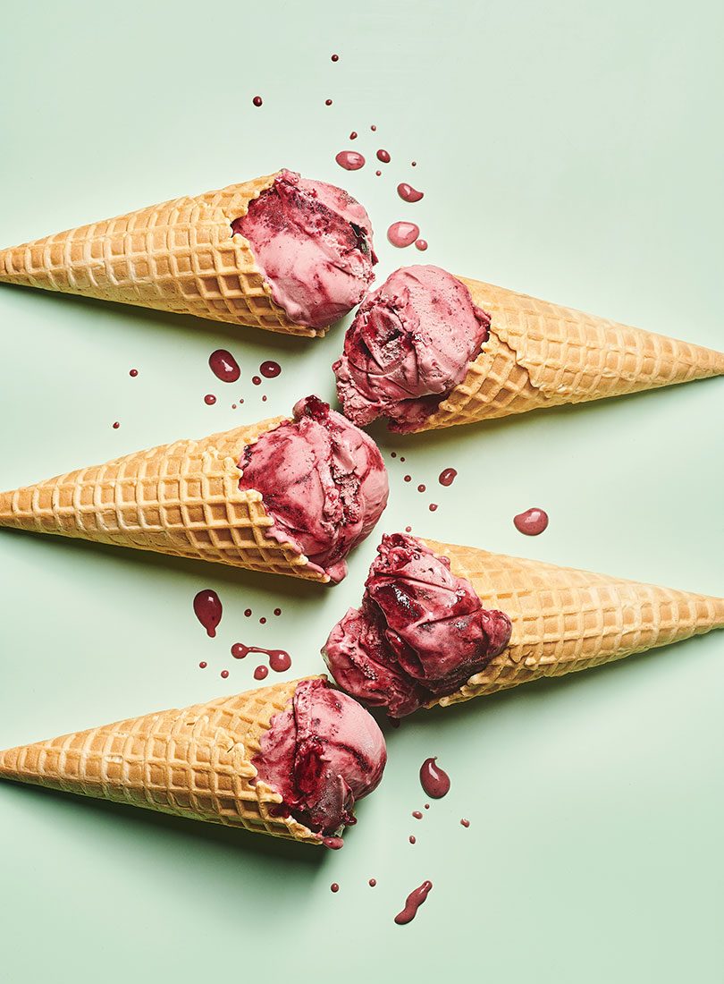 Blackberry Swirl Ice Cream - Cuisine Magazine - From New Zealand to the ...