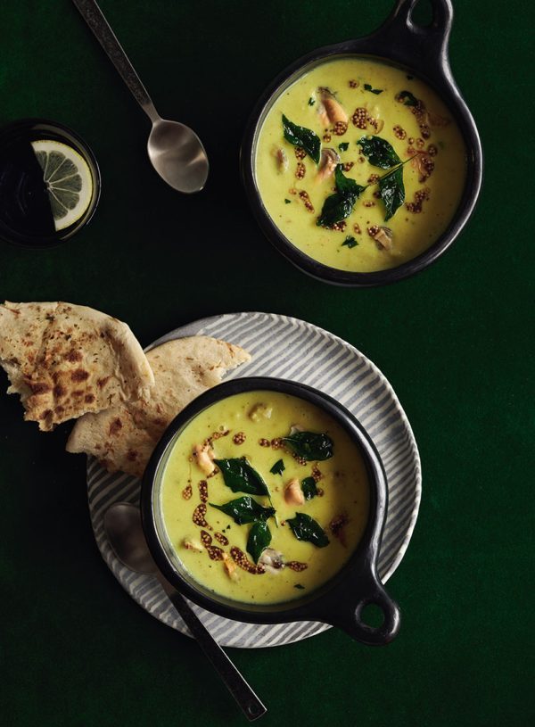 Spicy Mussel, Celeriac & Cauliflower Chowder - Cuisine Magazine - From ...