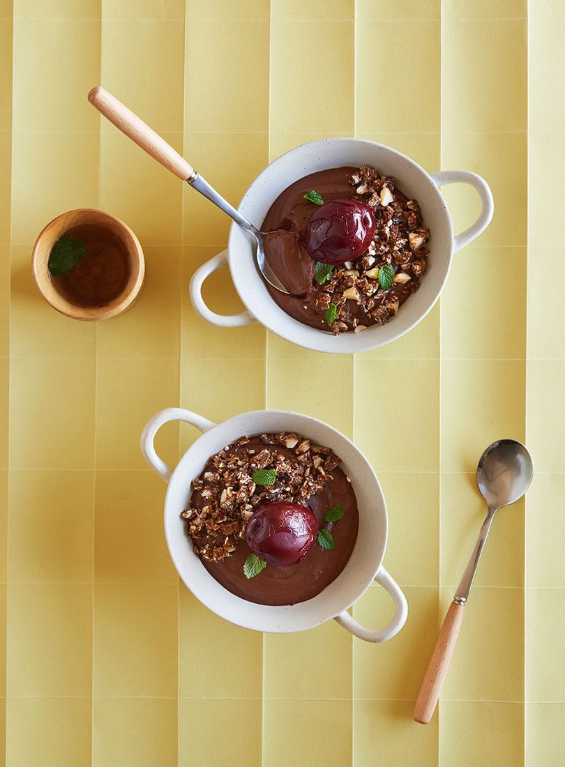 Plum & Dark Chocolate Mousse - Cuisine Magazine - From New Zealand to ...