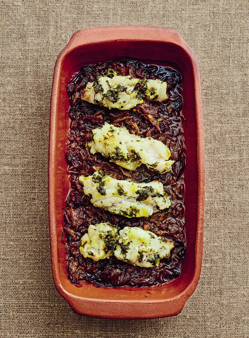 Fish Tagine With Caramelised Onion & Raisin Tfaya / Region: Morocco ...