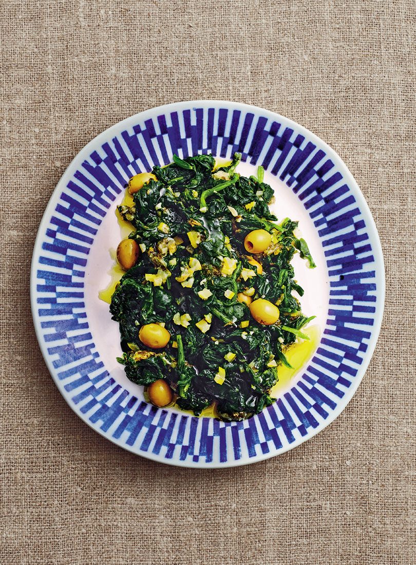 Spinach & Preserved Lemon Salad / Region: Morocco - Cuisine Magazine ...