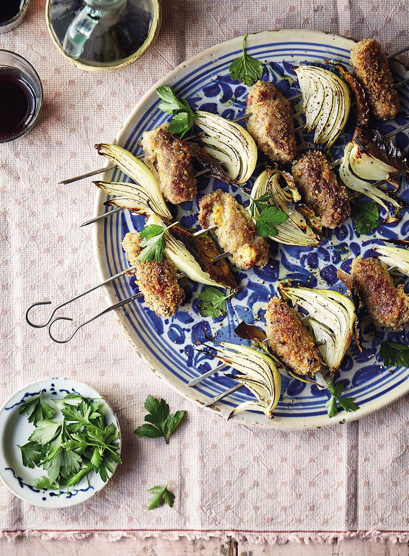 Skewered Lamb Parcels / Braciolettine - Cuisine Magazine - From New ...