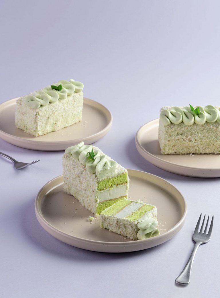 PANDAN LAMINGTONS - Cuisine Magazine - From New Zealand to the World