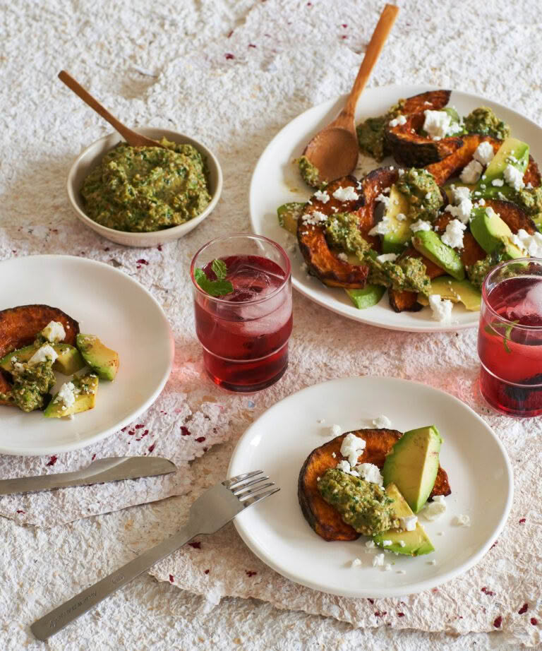 Roast Pumpkin, Avocado & Creamy Feta - Cuisine Magazine - From New ...