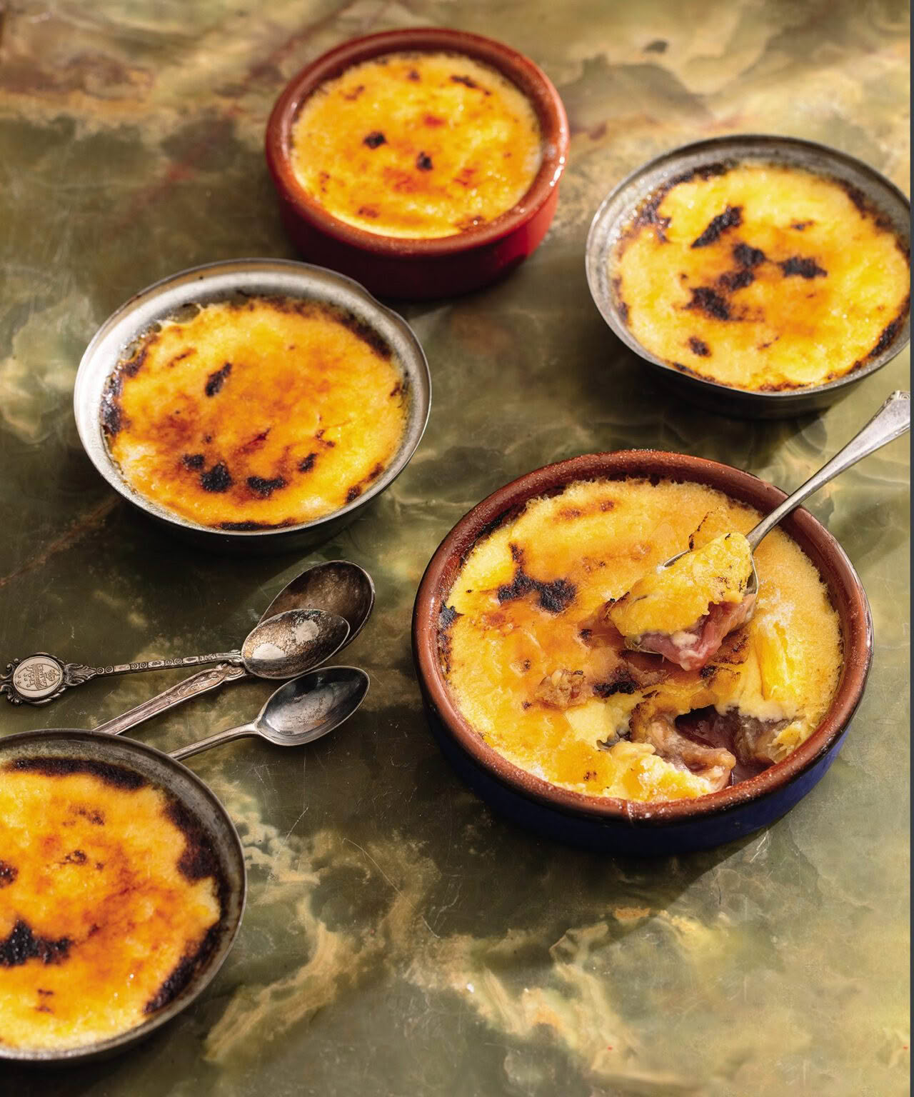 Rhubarb & Star Anise Creme Brulee - Cuisine Magazine - From New Zealand ...