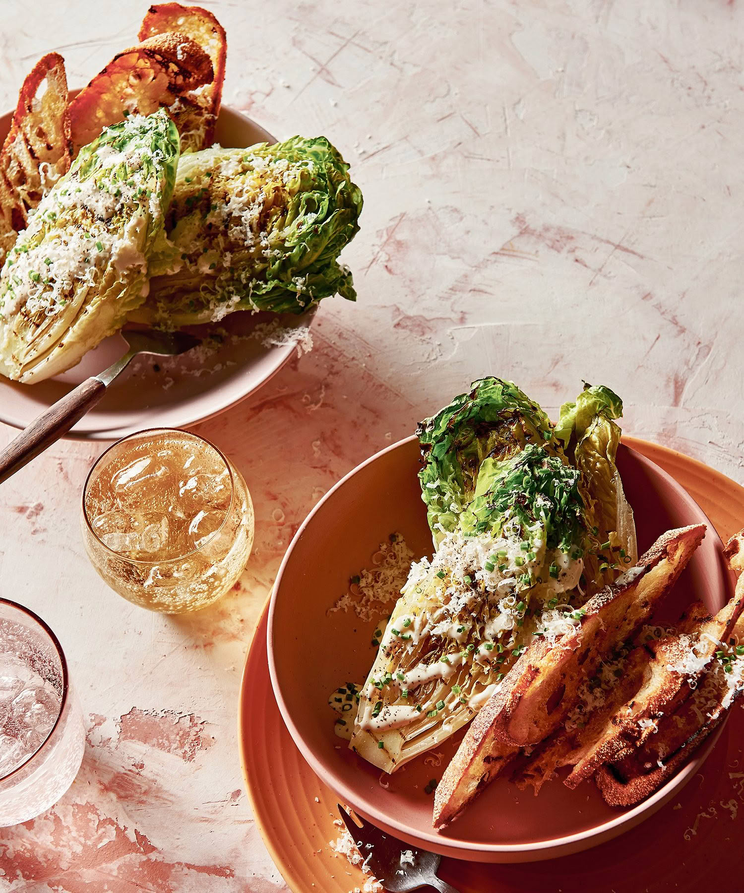 Grilled Cos Wedges with Anchovy Aioli - Cuisine Magazine - From New ...
