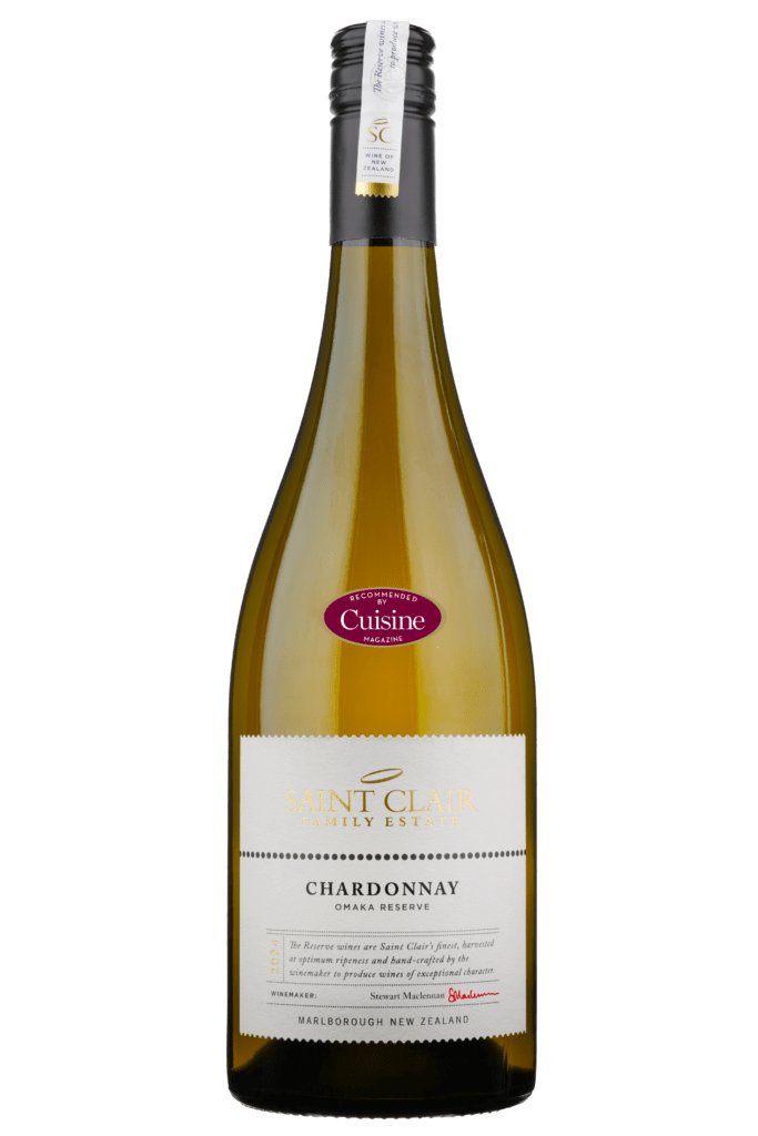 Saint Clair Omaka Reserve Chardonnay 2024 (Marlborough) - Cuisine ...