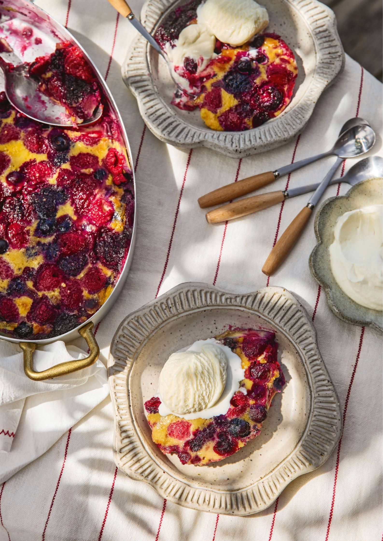 Berry Flaugnarde - Cuisine Magazine - From New Zealand to the World